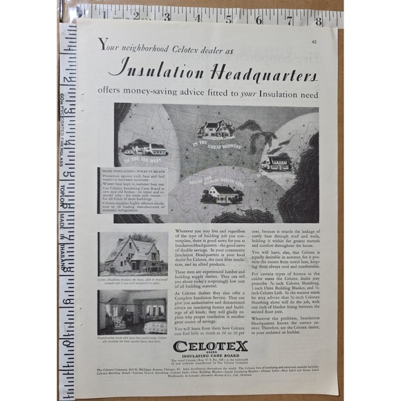 Celotex | Other | 932 Vintage Celotex Insulation Headquarters ...